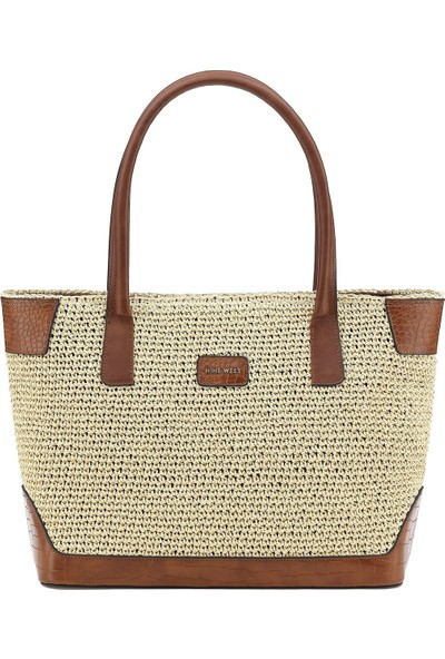Nine West Helge 2fx Naturel Kadın Omuz Çantası