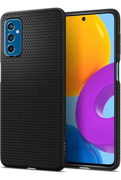 Spigen Samsung Galaxy M52 5g Kılıf Liquid Air Matte Black - ACS03879