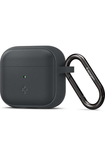 Spigen Apple Airpods 3. Nesil (2021) Kılıf Silicone (Silikon) Fit Charcoal - ASD01985 Spigen Apple Airpods 3. Nesil (2021) Kılıf Silicone (Silikon) Fit Charcoal - ASD01985