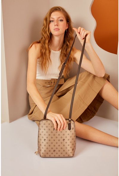 Pierre Cardin 05PO22Y1530-MN A Kadın Altın Çapraz Çanta