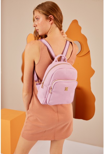 Pierre Cardin 05PO22Y1553-P LI Kadın Print Lila Sırt Çantası Pierre Cardin 05PO22Y1553-P LI Kadın Print Lila Sırt Çantası