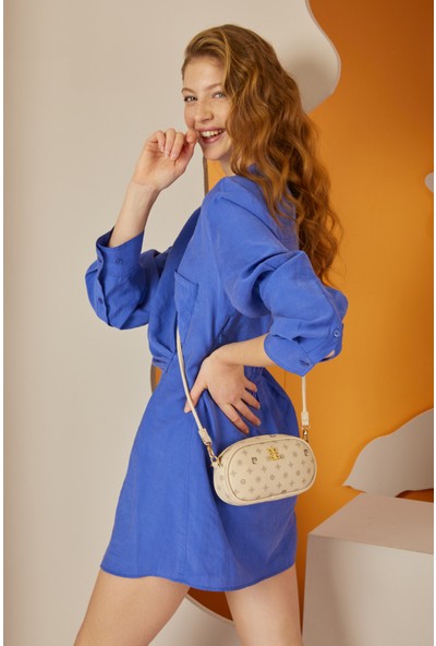 Pierre Cardin 05PO22Y1555-MN BJ Kadın Bej Çapraz Çanta