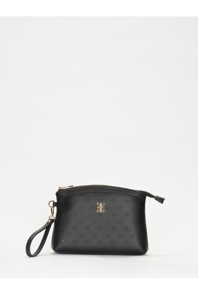 Pierre Cardin 05PO22Y1547-P S Kadın Print Siyah Portföy Çanta