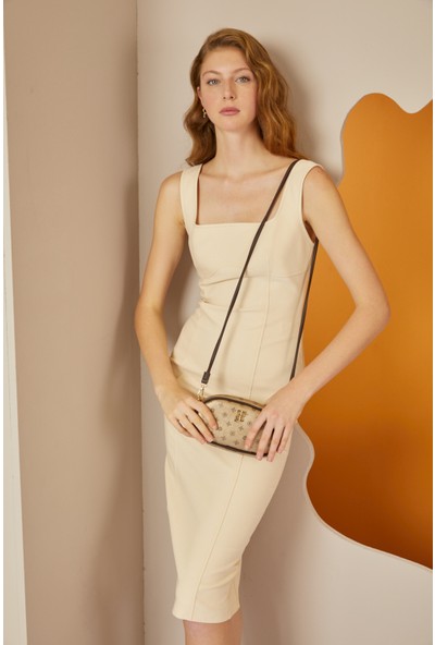 Pierre Cardin 05PO22Y1555-MN A Kadın Altın Çapraz Çanta