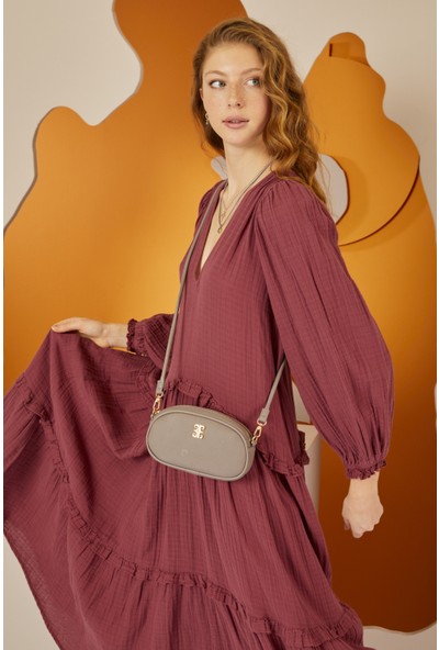 Pierre Cardin 05PO22Y1555-P V Kadın Print Vizon Çapraz Çanta Pierre Cardin 05PO22Y1555-P V Kadın Print Vizon Çapraz Çanta