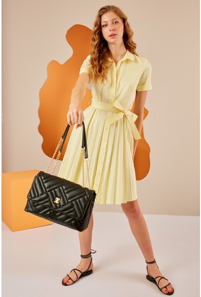 Pierre Cardin 05PO22Y1612-LSAK S Kadın Siyah Omuz Çantası