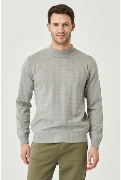 Altınyıldız Classics Standart Fit Yarım Balıkçı Yaka Triko Kazak