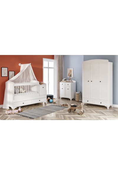 Venatto Selena Büyüyen Bebek Odası (%MDF)