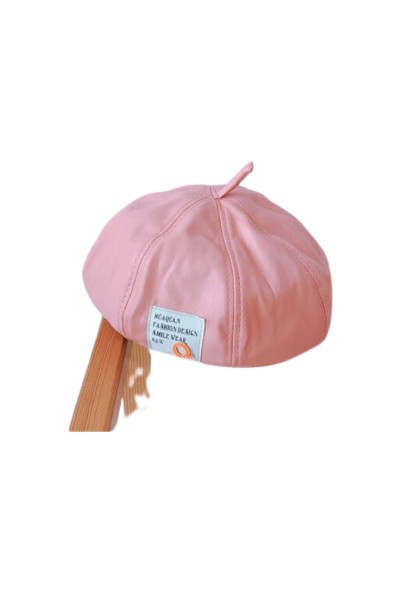 Charge Suni Deri Çocuk Lastikli Şapka