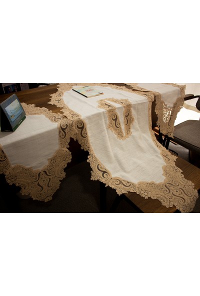 Dantelux S-005 52554 Begonvil Salon Takımı (5 Parça) Dantelux S-005 52554 Begonvil Salon Takımı (5 Parça)