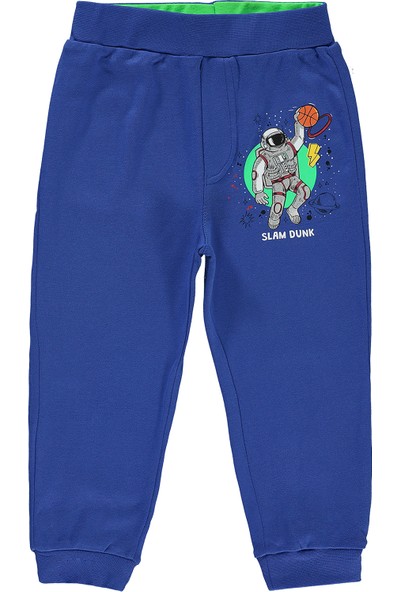 Civil Boys Erkek Çocuk Eşofman Alt 2-5 Yaş Saks Mavisi