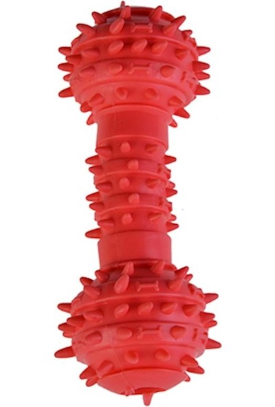 Zampa Köpekler Için Dikenli Dumbell Oyuncak 14 cm