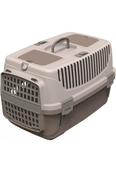 Natura Pet Carrier Plastik Kapaklı Lüks Taşıma Çantası PT-110