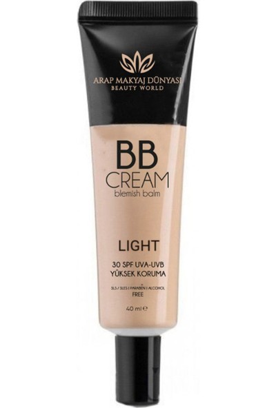 Arap Makyaj Dünyası Bb Krem Light 40ML Arap Makyaj Dünyası Bb Krem Light 40ML