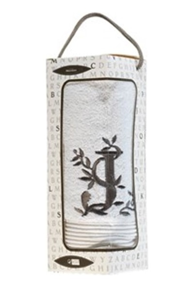 Kutulu Yüz Havlusu J Nakışlı