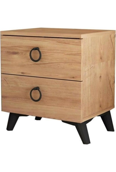 GA Madame Home 2 Çekmeceli Komidin Atlantik Çam GA Madame Home 2 Çekmeceli Komidin Atlantik Çam