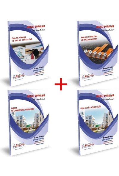 İlkumut Yayıncılık AÖF Emlak Yönetimi 2. Sınıf 4. Yarıyıl Bahar Dönemi İlkumut Yayıncılık AÖF Emlak Yönetimi 2. Sınıf 4. Yarıyıl Bahar Dönemi
