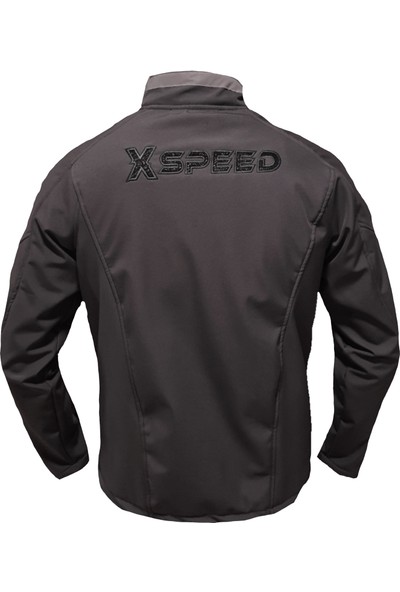 Xspeed Softshell Ceket Mont Su ve Rüzgar Geçirmez Gri Xspeed Softshell Ceket Mont Su ve Rüzgar Geçirmez Gri