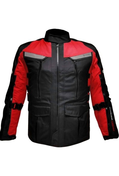 Prosev 7150 4 Mevsimlik Korumalı Uzun Motosiklet Kırmızı Prosev 7150 4 Mevsimlik Korumalı Uzun Motosiklet Kırmızı