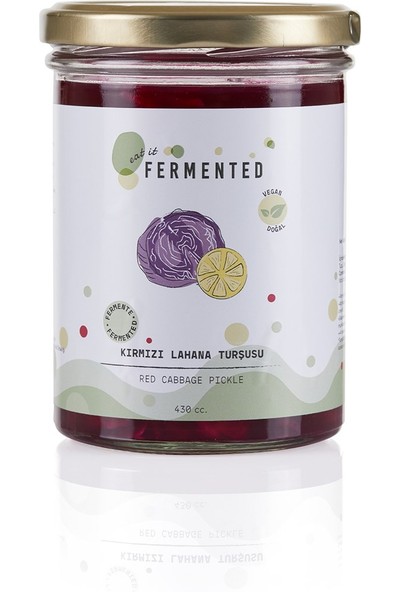 Eat It Fermented Kırmızı Lahana Turşusu 430 cc