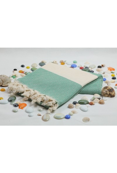 By Sevon Peştemal Elmas Desenli %100 Pamuk.banyo, Plaj, Sauna