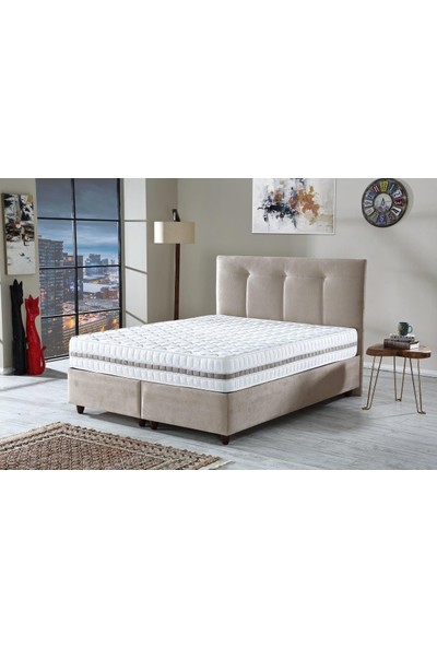 Ipek Mobilya Manolya Baza ve Başlık Seti Çift Kişilik Ipek Mobilya Manolya Baza ve Başlık Seti Çift Kişilik