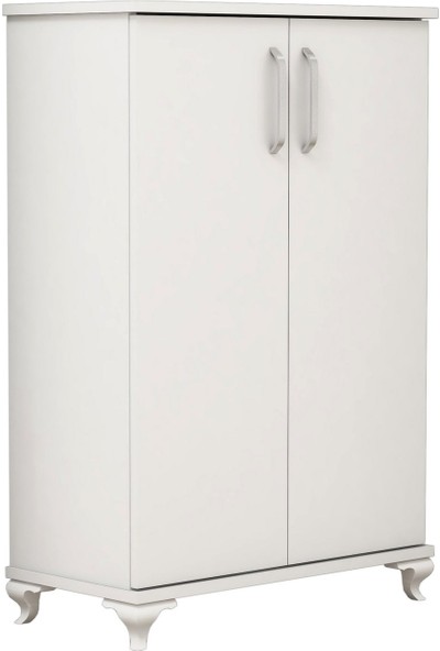 White Home Ayakkabılık Çok Amaçlı Raflı Düzenleyici Dolap 100 cm White Home Ayakkabılık Çok Amaçlı Raflı Düzenleyici Dolap 100 cm