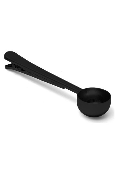 Righton Siyah Klipsli Çay Kahve Ölçü Kaşığı