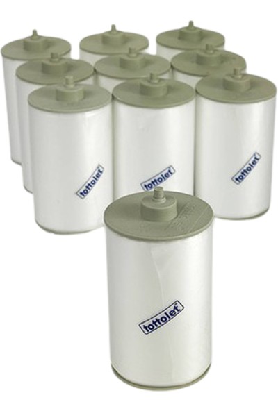 Rulopak Tottolet Elektrikli Otomatik Hijyenik Klozet Kapak Rulosu 30'lu