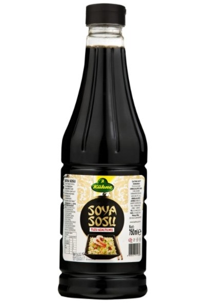 Kühne Tuzu Aza ltıılmış Soya Sosu 750 ml Kühne Tuzu Aza ltıılmış Soya Sosu 750 ml