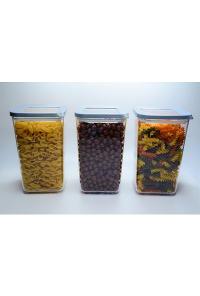 3M1W 3'lü Gri Kapaklı Vakumlu Saklama Kabı 1.2 Lt. 3M1W 3'lü Gri Kapaklı Vakumlu Saklama Kabı 1.2 Lt.