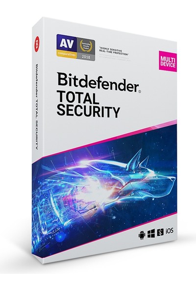Bitdefender Total Security - Lisans - 5 Kullanıcı - 1 Yıl Bitdefender Total Security - Lisans - 5 Kullanıcı - 1 Yıl