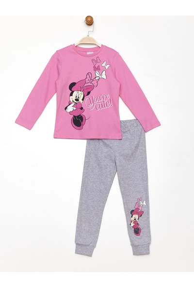 Minnie Mouse Çocuk Pijama Takım 18486