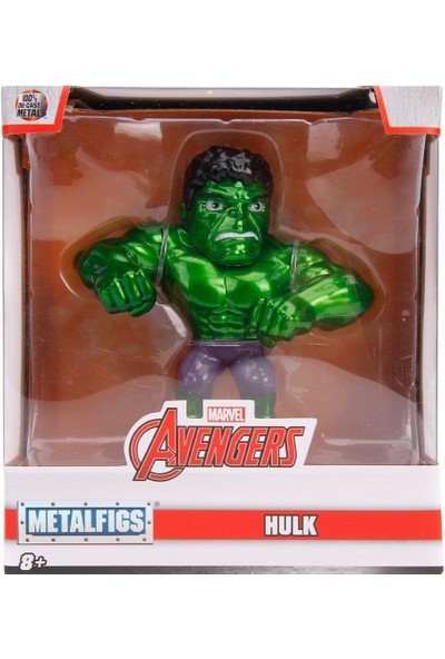 Jada Marvel 4 Inç Metal Hulk Figür Jada Marvel 4 Inç Metal Hulk Figür
