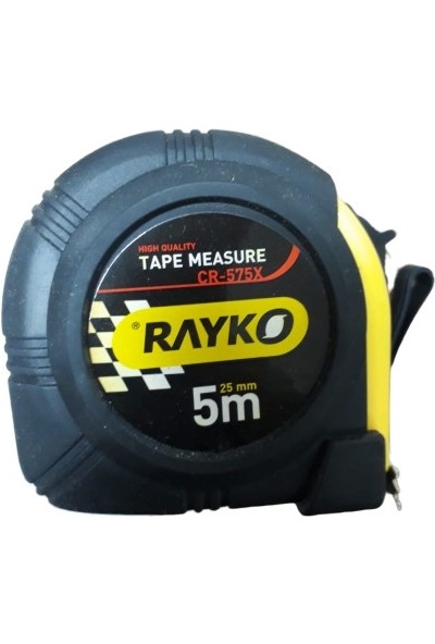 Rayko Rayko CR-575E Çelik Şerit Metre 19MM 5 Metre Rayko Rayko CR-575E Çelik Şerit Metre 19MM 5 Metre