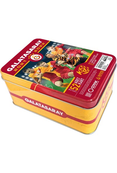Odyak Taraftar Kart Odyak Yayınları gs Galatasaray 2021-2022 Imzalı Sezon Taraftar Futbolcu Oyuncu Futbol Kartları Kick Off Box