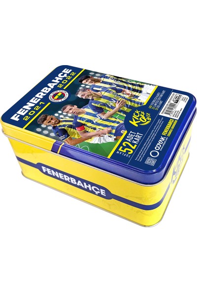 Odyak Taraftar Kart Kick Off Box Fenerbahçe 2021-2022 Sezon Taraftar Futbolcu Kartları Teneke Kutu Odyak Taraftar Kart Kick Off Box Fenerbahçe 2021-2022 Sezon Taraftar Futbolcu Kartları Teneke Kutu