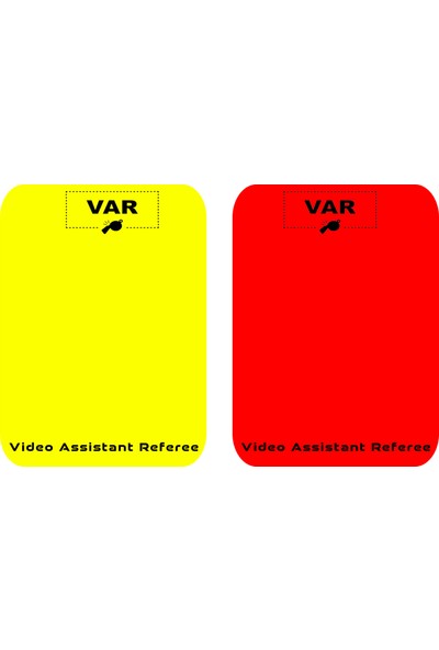 Sarı Kırmızı Kart - Var