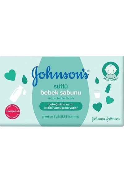 Johnsons Baby Johnson’s Baby Sütlü Bebek Sabunu ( 2 Adet ) Johnsons Baby Johnson’s Baby Sütlü Bebek Sabunu ( 2 Adet )