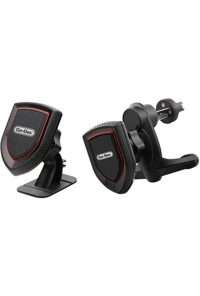 Go Des GD-HD716 2 In 1 Magnetic Car Holder Siyah