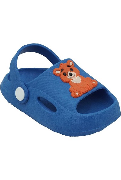 Daye Ortopedik Kaydırmaz Tabanlı Hayvan Figürlü Çocuk Sandalet Terlikn