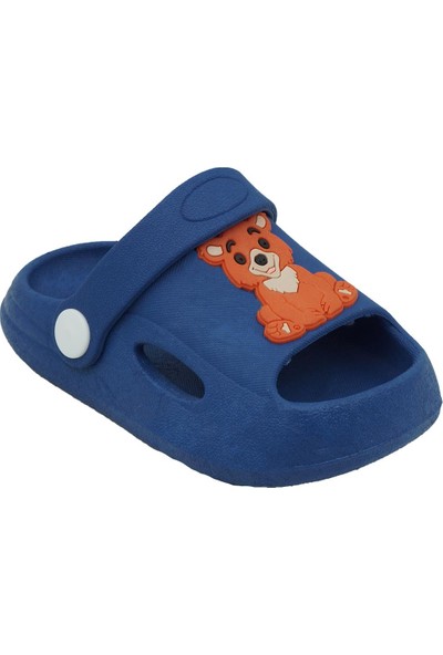 Daye Ortopedik Kaydırmaz Tabanlı Hayvan Figürlü Çocuk Sandalet Terlikn