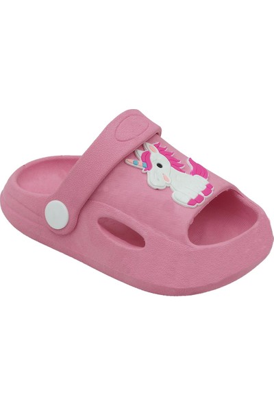 Daye Ortopedik Kaydırmaz Tabanlı Hayvan Figürlü Çocuk Sandalet Terlikn