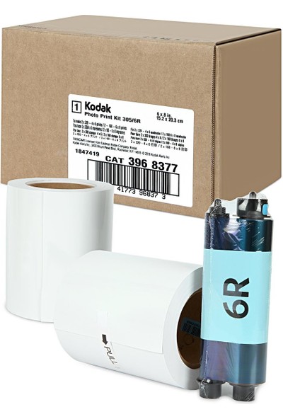 Kodak Kit 305/6R Termal Kağıt