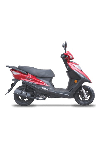 St Max Lındy 50 Kırmızı Scooter