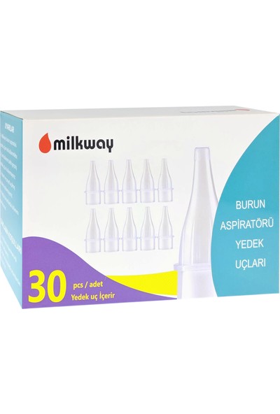 Milkway Burun Aspiratörü Yedek Ucu 30'lu