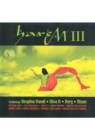 Mega Müzik Harem Iıı Featuring Despina Vandi, Diva D, Nery, Nisan – Harem Iıı (Cd)