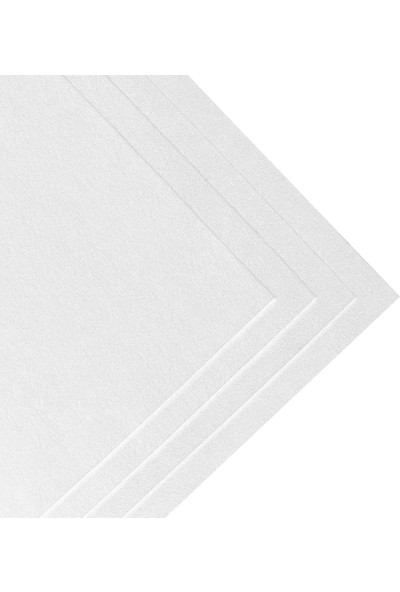 Educolors Kırmızı Kalın Keçe 3 mm Kalınlığında 100X100 cm Ölçülerinde, Hobi Keçe