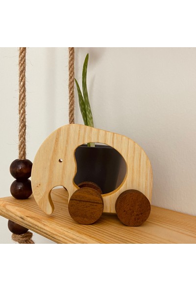 Nurkan Ahşap Oyuncak Ahşap Fil Oyuncak