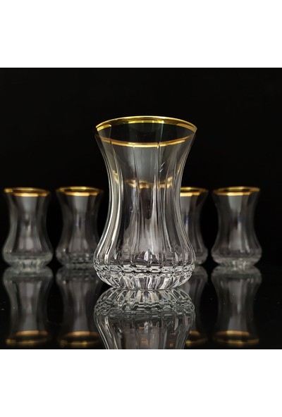 Paşabahçe 42381 Ince Belli Lizbon Gold Çay Bardağı -6 Adet Paşabahçe 42381 Ince Belli Lizbon Gold Çay Bardağı -6 Adet